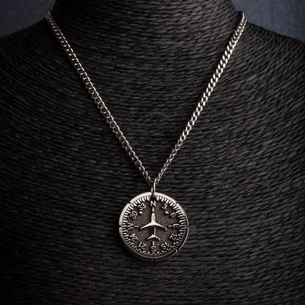 Aircraft Cabin Crew Necklace Flight Attendant Pendant Gift for Pilot a ...