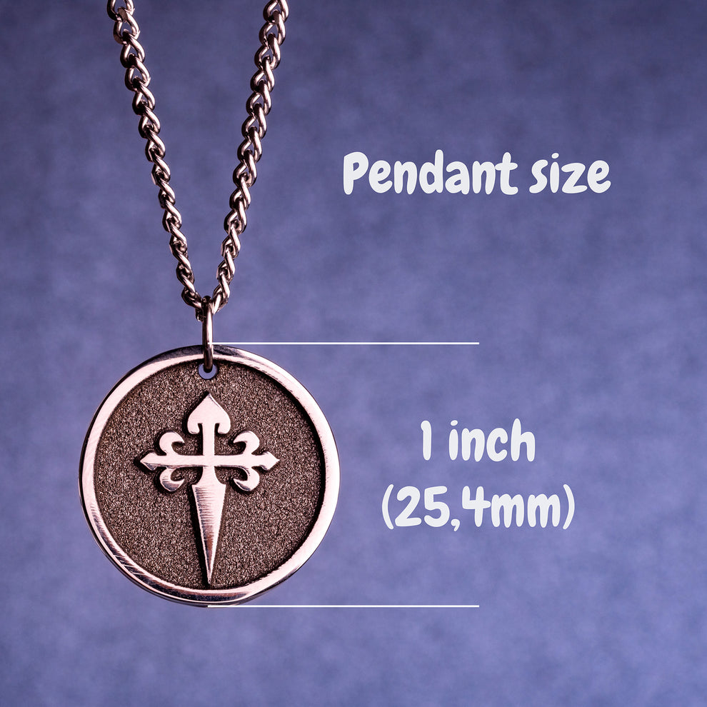 Camino de Santiago St James Cross Pendant. Pilgrims Way Symbol – My ...